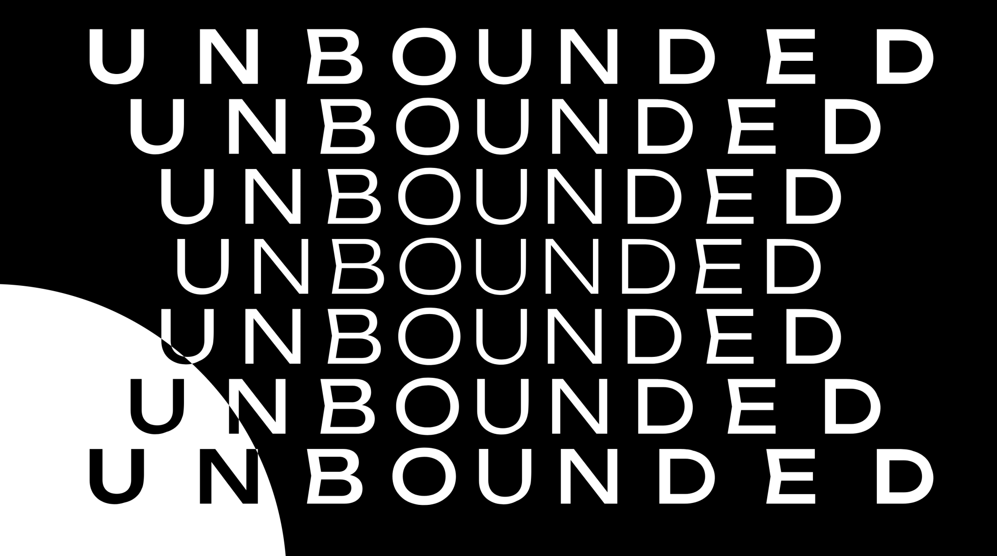 Unbounded A New Open Source Variable Font Inktrap